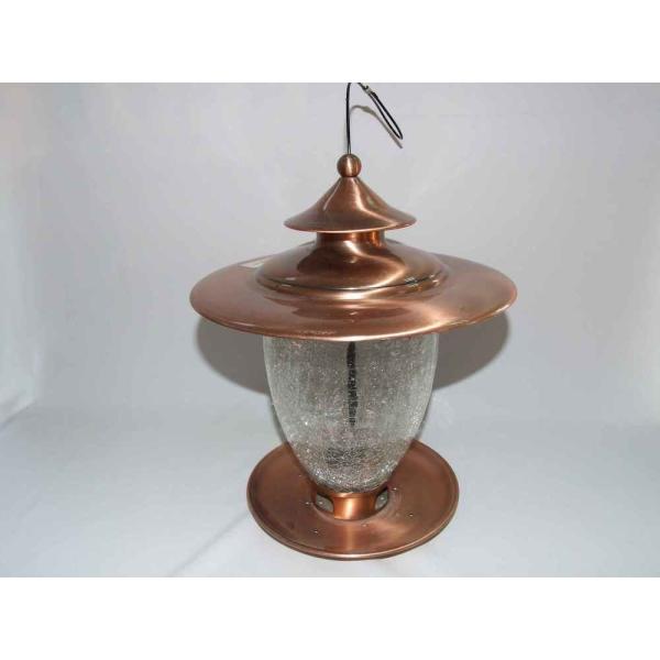 Quality Weatherproof Customized Metal Hanging Bird Feeder Metal Peanut Feeder for sale