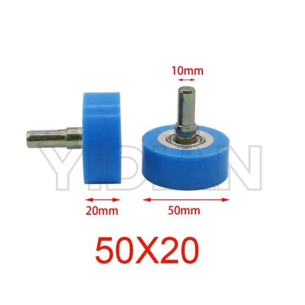 Quality Silicon Rubber Wheels / Pressure Roller - Woodworking Wrapping Machine Spares for sale