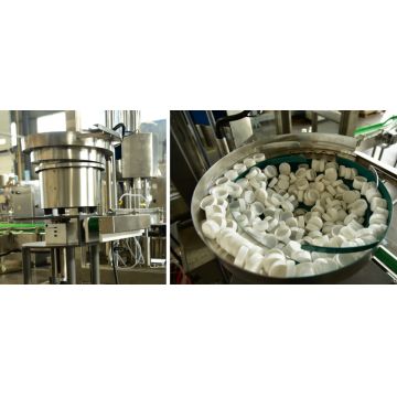 Quality 2200 BPH Automatic Bottle Capping Machine Rotary Capper Machine With Ca Sorter for sale