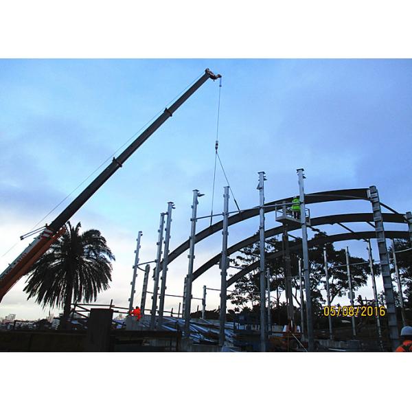 Quality Sydney Theatre Architectural Structural Steel Q355B Grade Curved Steel Beam for sale
