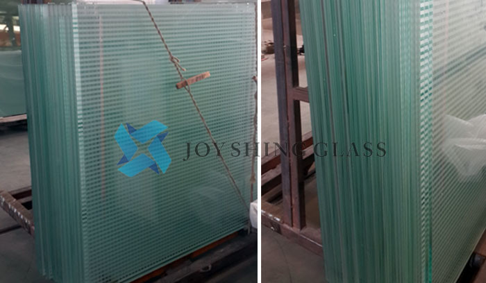 screen printing laminated glass sheets