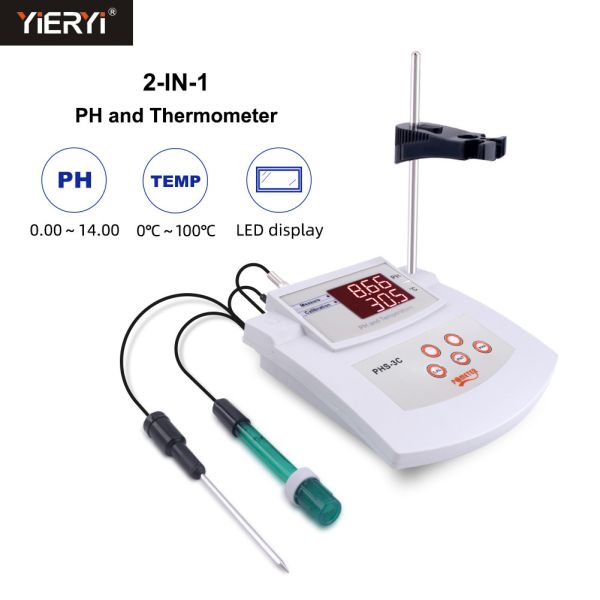 Quality PHS-3C Auto Calibration Digital PH Meter with 0-14.00PH Range and 2 Points for sale