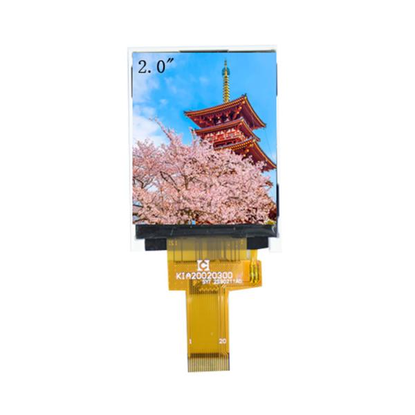 Quality 2.0 Inch 176x220 Resolution ILI9225G  MCU SPI Interface TFT LCD Screen lcd display module for sale