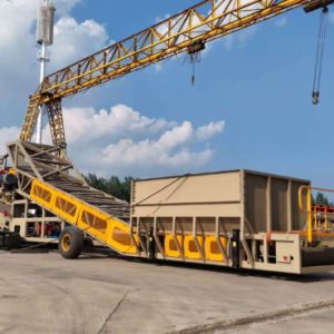 Quality Ship Loader Telescopic Belt Conveyor for Coal Mining and Bulk Material Handling for sale