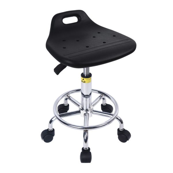 Quality PU Polyurethane Anti Static Office Chair Laboratory Ergonomic Design for sale