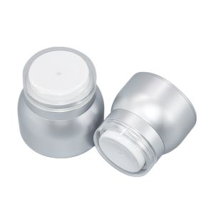 Quality Acrylic Airless Jars With Caps 30g And 50g Cosmetic Packaging for sale