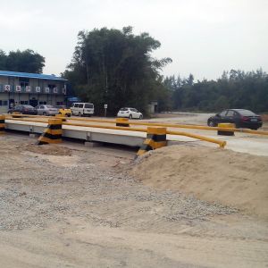 Quality Serial port rs485 steel platform 50 ton truck scale weighbridge for sale