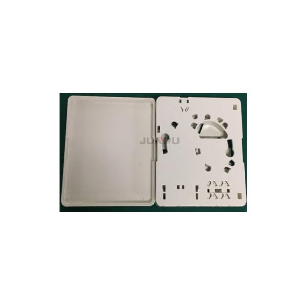 Quality Wall Mounting Fiber Optic Small Terminal Box 2 Port With PC ABS Material for sale