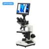 china 1600x Trinocular Student Biological Microscope A33.1009 With N.A.1.25 Condenser