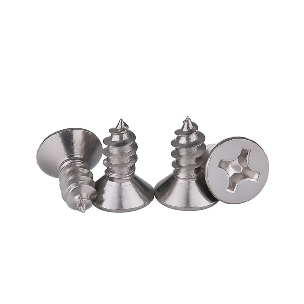 Quality DIN7982 Countersunk Head Cross Drive Self Tapping Screws for sale