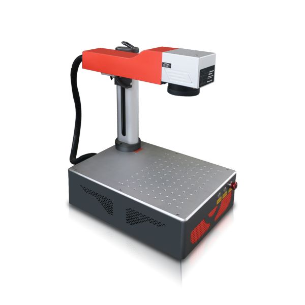 Quality Mini Optical Fiber Laser Marking Machine For Plastic Metal Engraving 20W 30W for sale