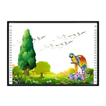 Quality IR Interactive Whiteboard 82 To 120 Inch 10 Touch Points Smart White Board USB for sale