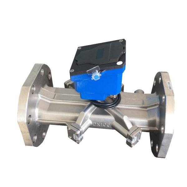Quality Lora DN300 External Inline Ultrasonic Flow Meter Wireless Communication for sale