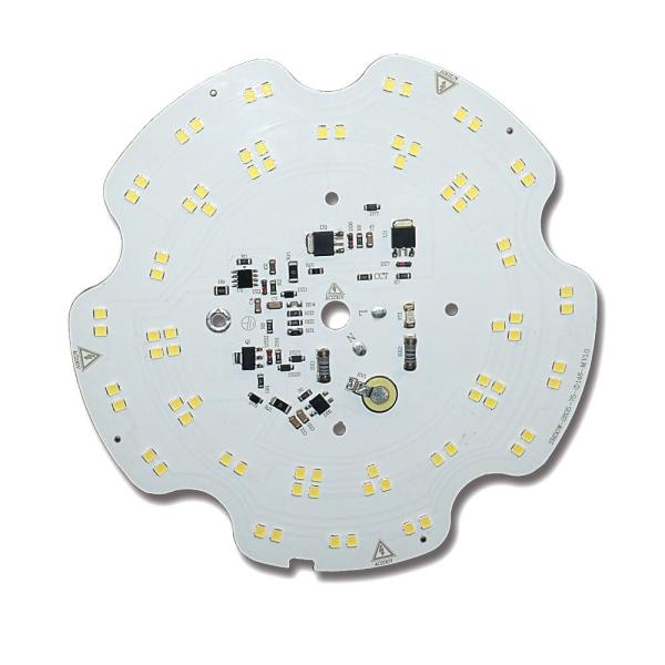 Quality Injection 146*146*2.0mm 50W SMD DOB LED Module UFO Light PCBA for sale