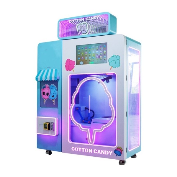 Quality Automatic Small Cotton Candy Machine Tabletop 2500W for Commercial catering for sale