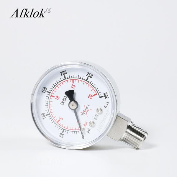 Quality 1.6% Precision Gas Pressure Test Gauge with Sensord Length of 50mm and Range 0 for sale