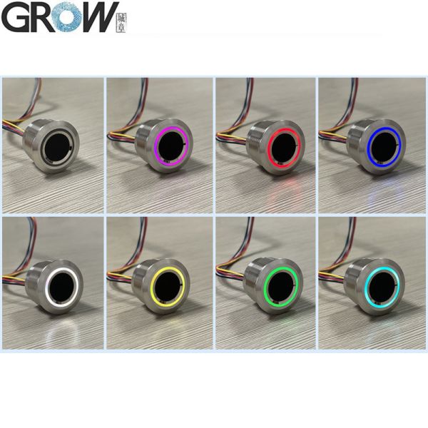 Quality GROW R503-M22 DC3.3V 200 Capacity Round RGB Ring Indicator LED Control for sale