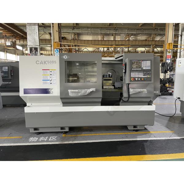 Quality High Precision Flat Bed CNC Lathe Machine CAK5085 Horizontal Metal Cutting Lathe for sale
