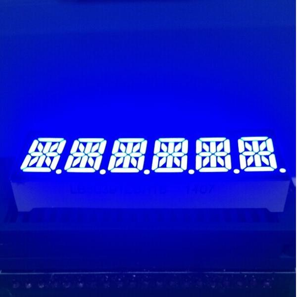 Quality Super Bright Red 6 Digit 10mm 14 Segment LED Display Common Anode For Taximeter for sale
