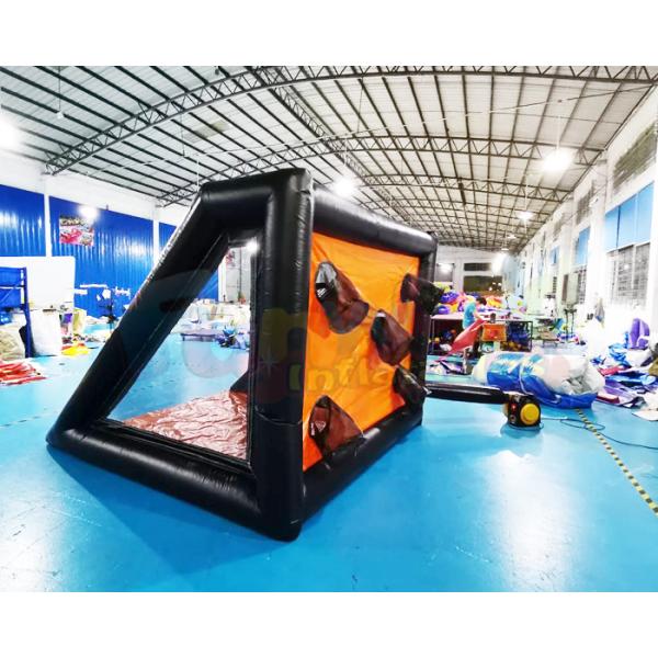 Quality Carnival Inflatable Sports Games Blow Up Football Goal for sale