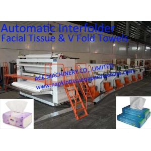 Quality High Speed Fully Automatic Facial Tissue Paper Production Line With Auto for sale