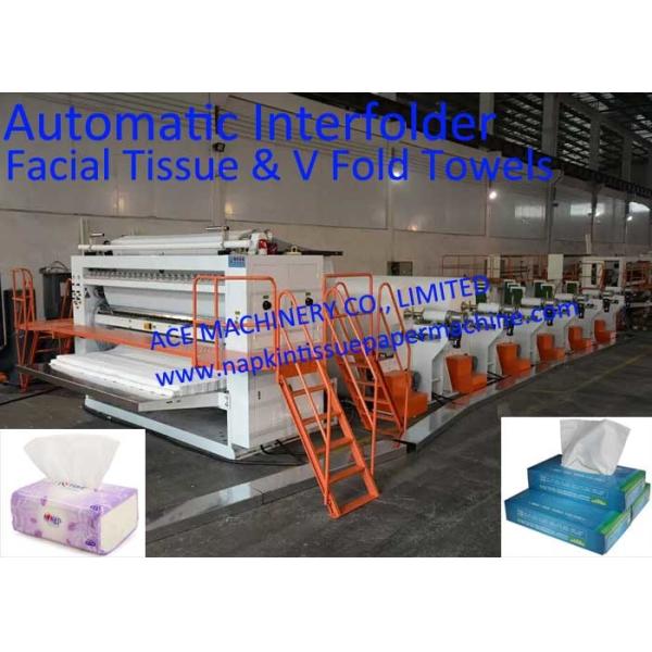 Quality High Speed Fully Automatic Facial Tissue Paper Production Line With Auto Transfer for sale