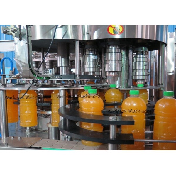 Quality 4.2kw 3000BPH Beverage Filling Equipment With Rinsing Capping for sale
