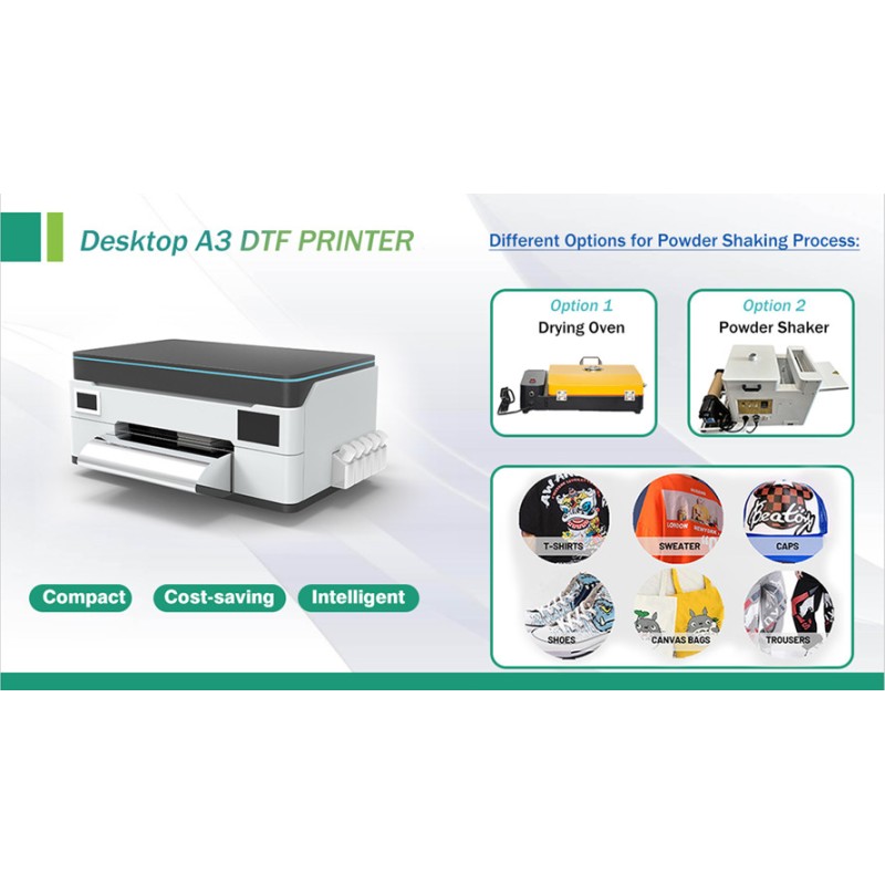 DTF Inkjet Printer Customizable Printing Solution for Results and Efficiency
