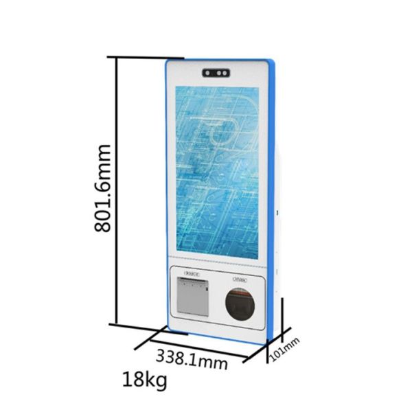 Quality Touchscreen Restaurant Self Ordering System Software Kiosk Ordering System Self for sale