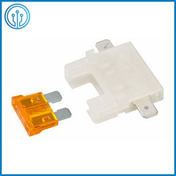 Quality ATU Regular 0.8mm Inline Automotive Fuse Holder 19MM 4 Amp Inline Fuse Holder for sale