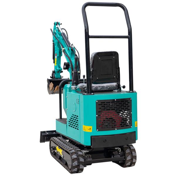 Quality PC10 Euro5 Hightop Mini Excavator Machine With Roll Over Protection System for sale