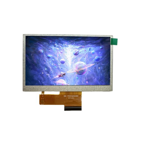 Quality IPS TFT LCD Display 4.3 Inch LCD 480*272 Support Differentiated Vehicle LCD Display With 300cd/M Brightness for sale