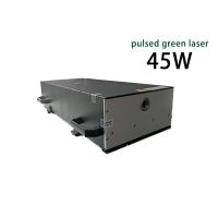 Quality 45W Nanosecond Pulsed Green Fiber Laser Single Mode for sale