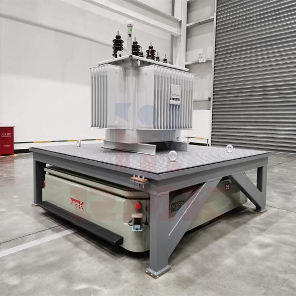 Quality Industrial Raw Material Trackless Transfer Trolley 3 Tons Hydraulic Table Lift for sale