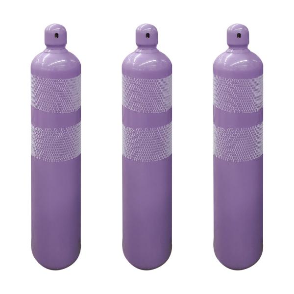 Quality Brazing Gas Cylinders Suppliers 47L O2/H2/CO2/Helium/Argon/N2 Gas Cylinders With for sale