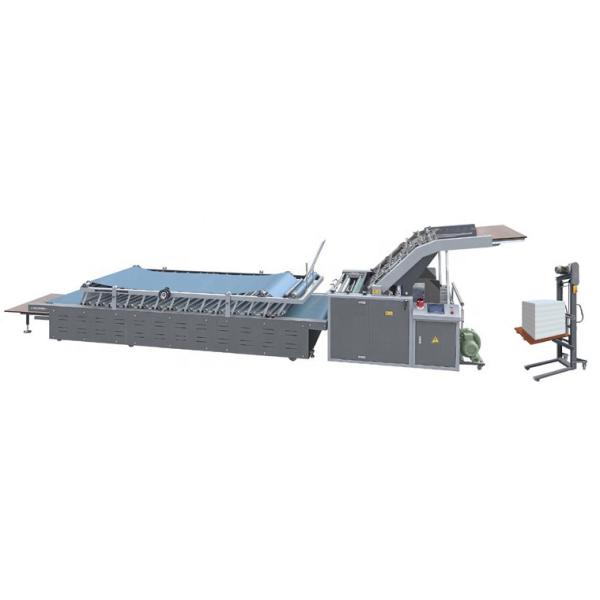 Quality Semi Automatic Servo Flute Laminator Machine Vacuum Suction Feeder Corrugated for sale