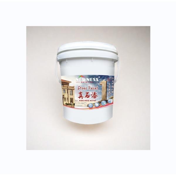Quality Base on Color Chart NEWNESS Exterior Natural Stone Paint For Project Or Residence for sale