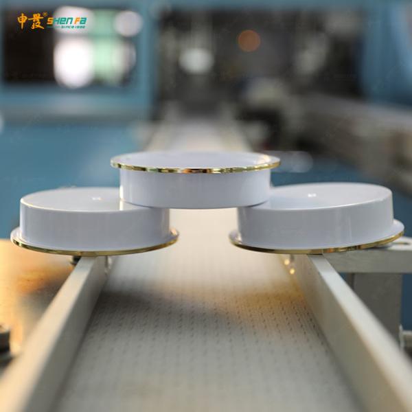Quality Plastic Round Caps Automatic Hot Stamping Machine for sale