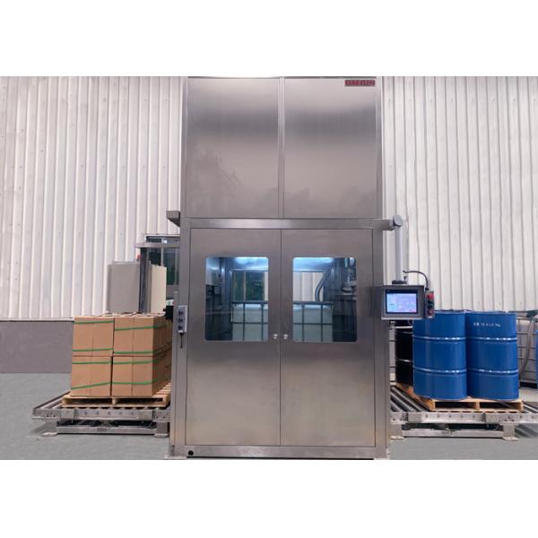 Quality 200L/IBC Visual Positioning Auto Pallet Filling Machine for sale