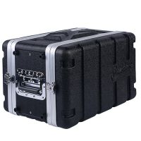 Quality Durable ABS 8" Depth 6u Shallow Flight Case 4X Laches for sale