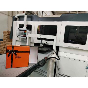 Quality Rigid Wedding Gift Box Making Machine Paper Box Making Machine 80gsm 340gsm for sale