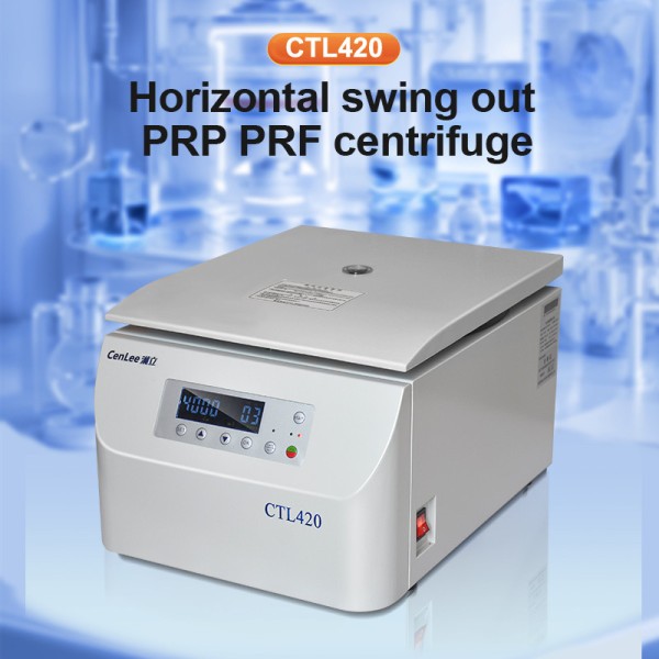 Quality CTL420 Centrifuge Swing Out Horizontal Low Speed Lab Machine Brushless Motor Stainless Steel 12x20ml Capacity for sale
