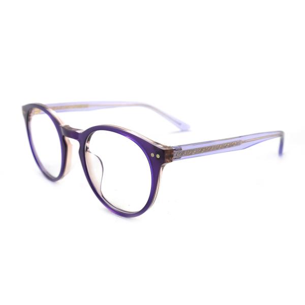 Quality AD130 Stylish Unisex Optical Frame Glasses Comfortable Round Eyewear for sale