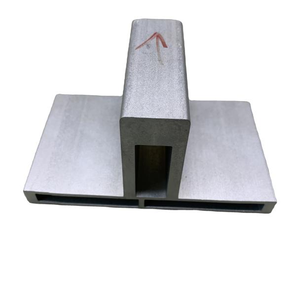 Quality Temper T4-T5-T6 6061 T6 Customized Silver Anodized Extrusion Aluminum Train Track for sale