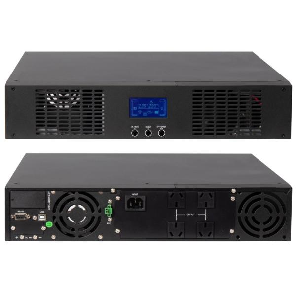 Quality 1-10kVA Rack Mount UPS High Efficiency 98.5% PF0.8 or PF1.0 for sale