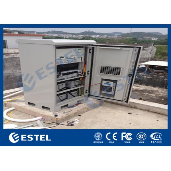 Quality Industrial Outdoor UPS Battery Cabinet , Base Station Cabinet Rainproof Energy Saving for sale