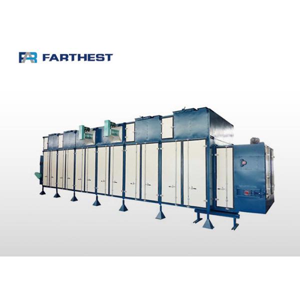 Quality Horizontal Steel Feed Extruder Machine Circumfluent Aqua Feed Dryer 380 Voltage for sale