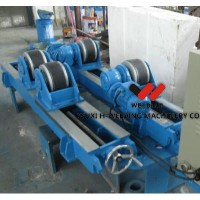 Quality Lead Screw Adjusting Welding Turning Rolls 20Tons With Steel Rubber Roller for sale