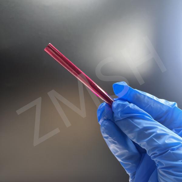 Quality Cr Al₂O₃ Ruby Rod Sapphire Laser Single Crystal Optical Rod Customized Size for sale