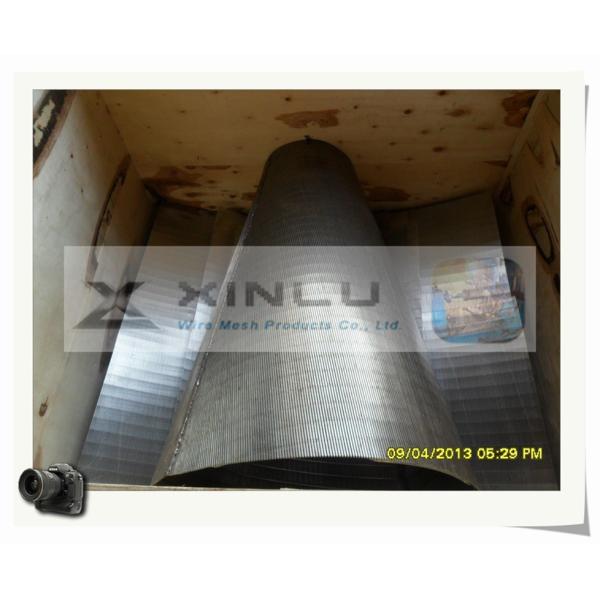 Quality Wedge Wire 100 Mesh Filter Screen Stainless Steel Customized For Water Treatment for sale